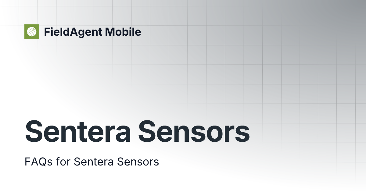 Sentera Sensors | FieldAgent Mobile